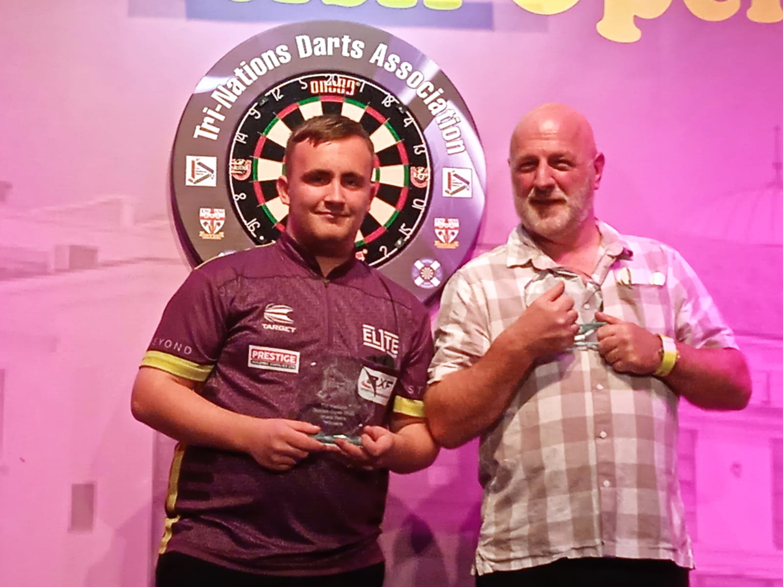 John Crossley and Luke Littler become British Open Men's Pairs Champions