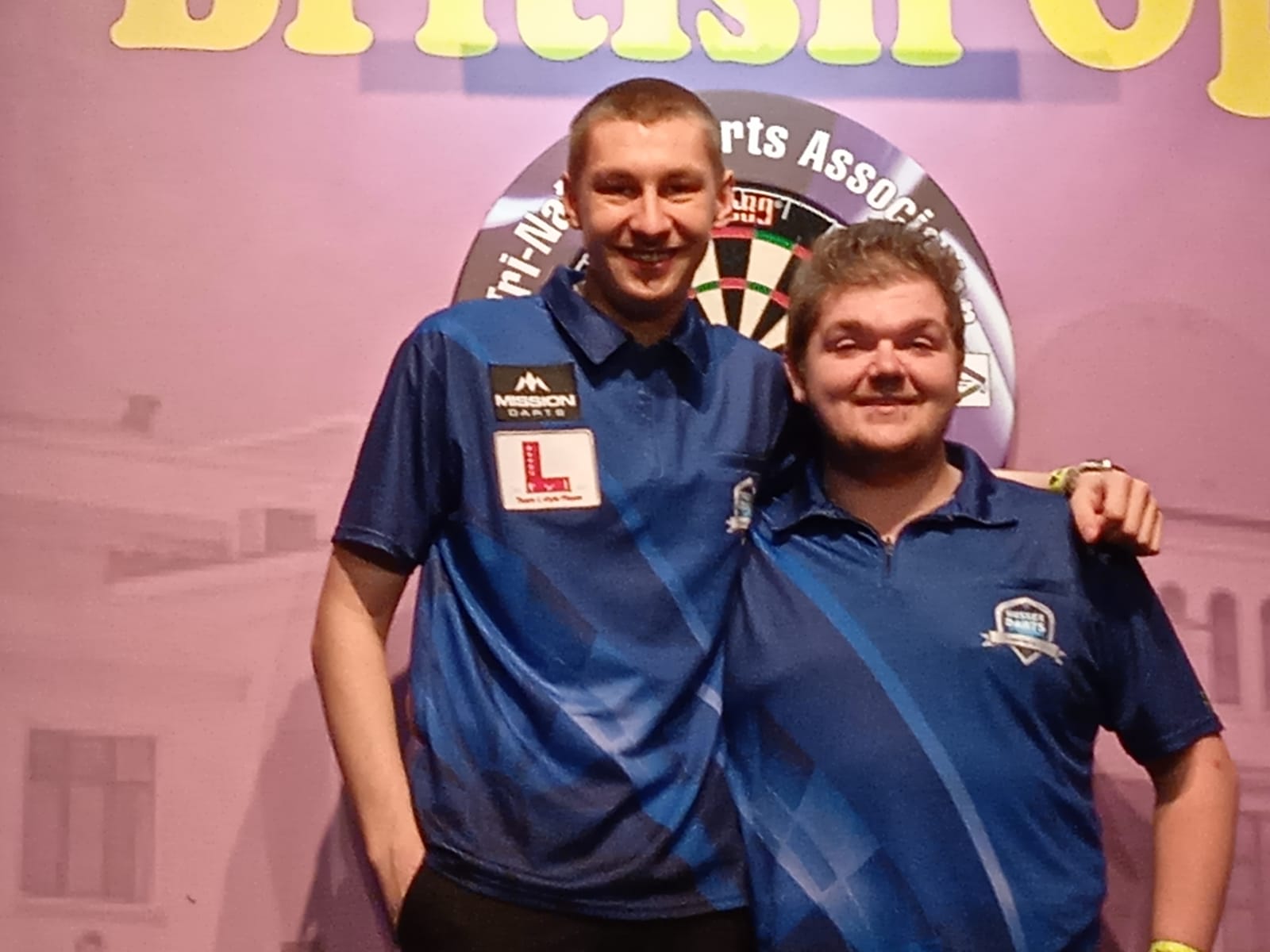 John Crossley and Luke Littler become British Open Men's Pairs Champions